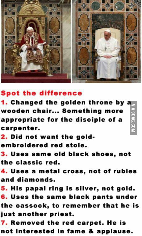 Pope francis... - 9GAG