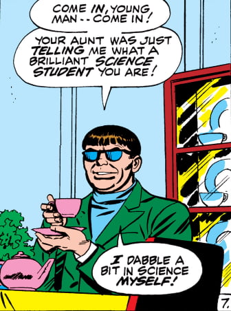 When you're casually reading Classic Spider-Man and come across the ...