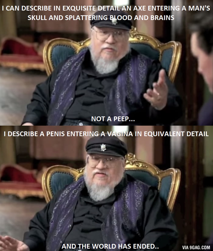 George R.R. Martin, ladies & gentlemen - 9GAG