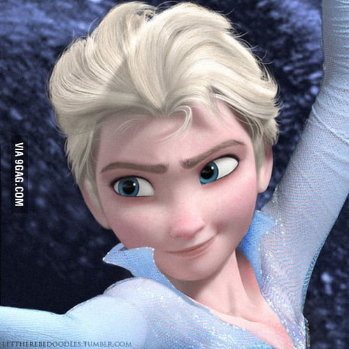 Male version of Elsa - 9GAG