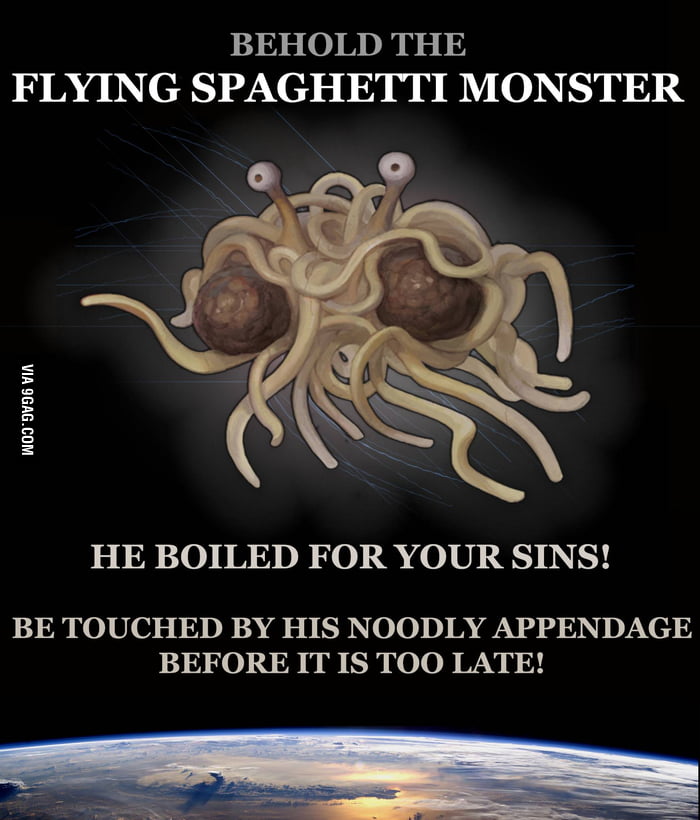 Have You Been Touched By His Noodly Appendage Join The Church Of The