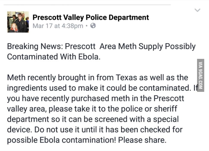Ebola Meth - 9GAG