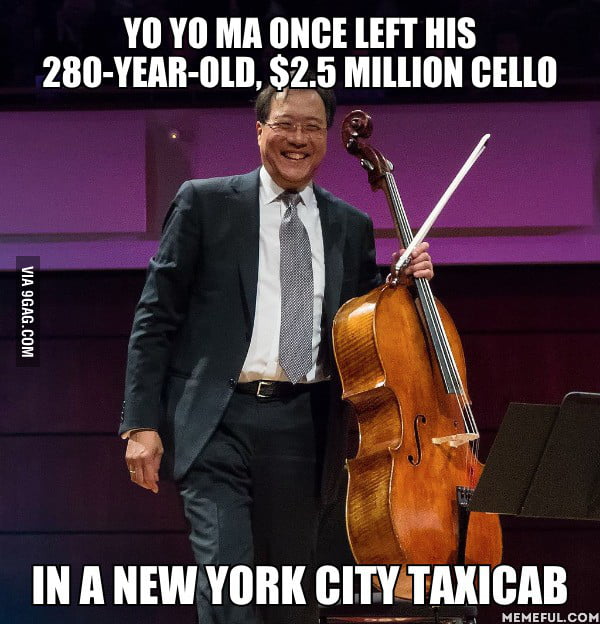 As a cello player, this is painful... - 9GAG