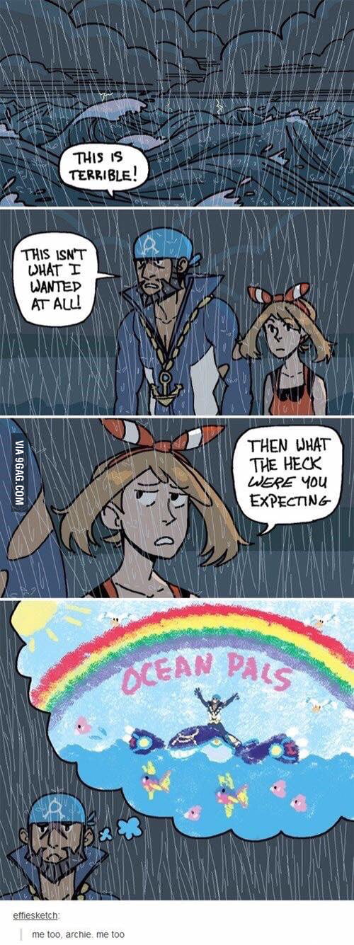 Did team magma also have the same expectation or were they just wanting to ruin team aqua's plan ...