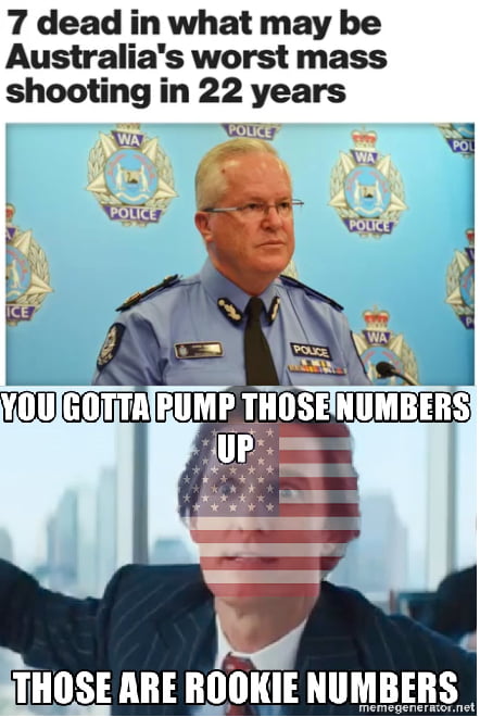 Pump those numbers up Aussie - 9GAG
