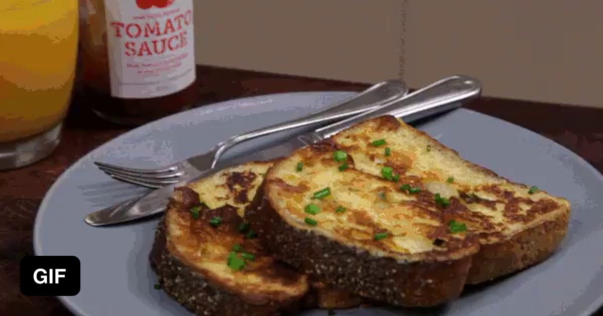Savoury French Toast - 9GAG