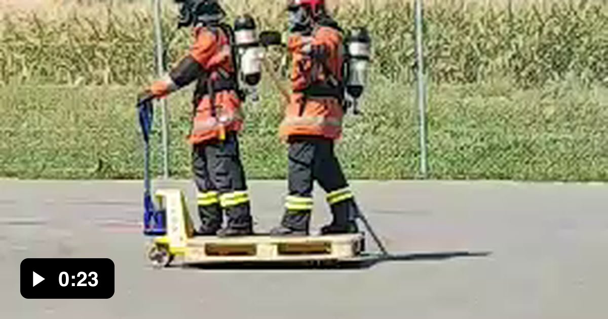 Swiss Firefighters training for Venice. - 9GAG
