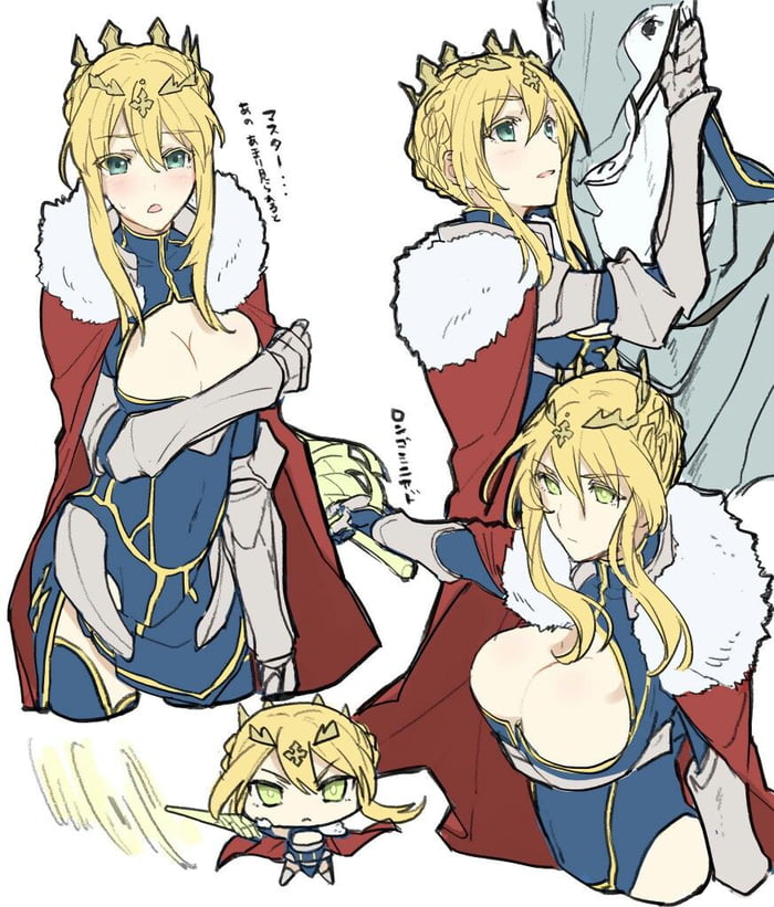 Arturia Pendragon (Lancer) - 9GAG