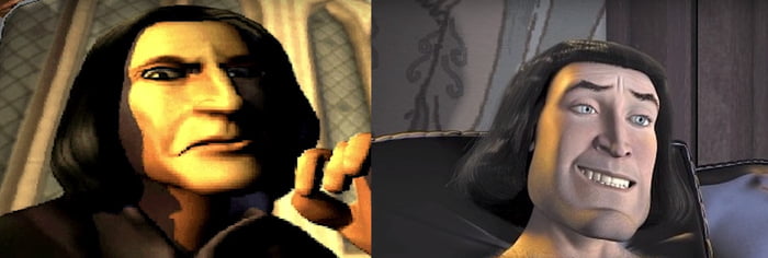 I have no photoshop can someone put markiplier on ps1 version snape and ...