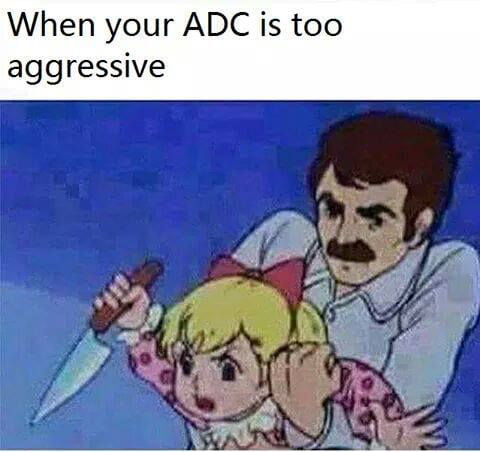 When your ADC is too aggressive - 9GAG