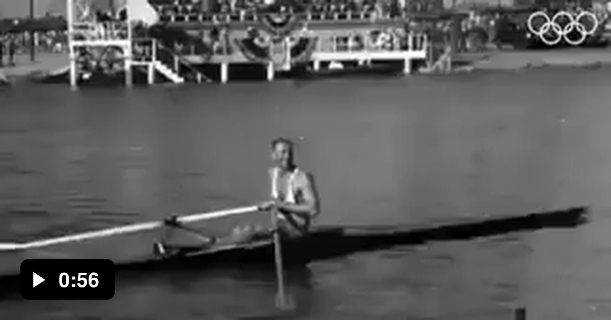 At the 1928 Olympics, rower Henry Pearce stopped mid-race to let a ...