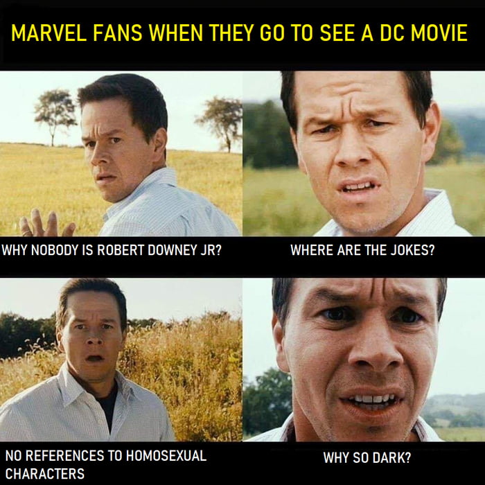 I will get many downvotes but the average marvel fan has become too ...