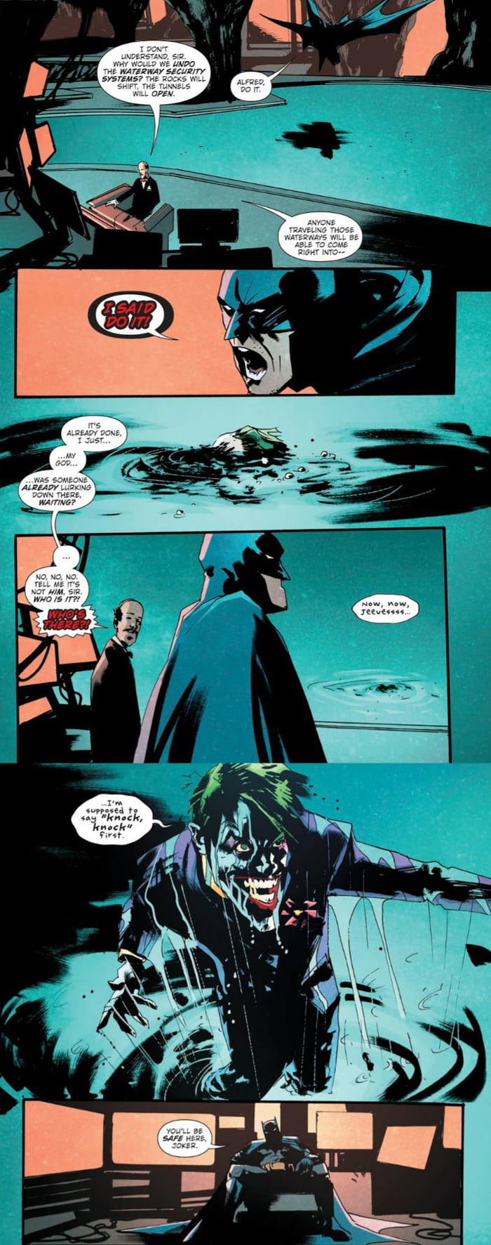 Batman let Joker into the batcave. - 9GAG