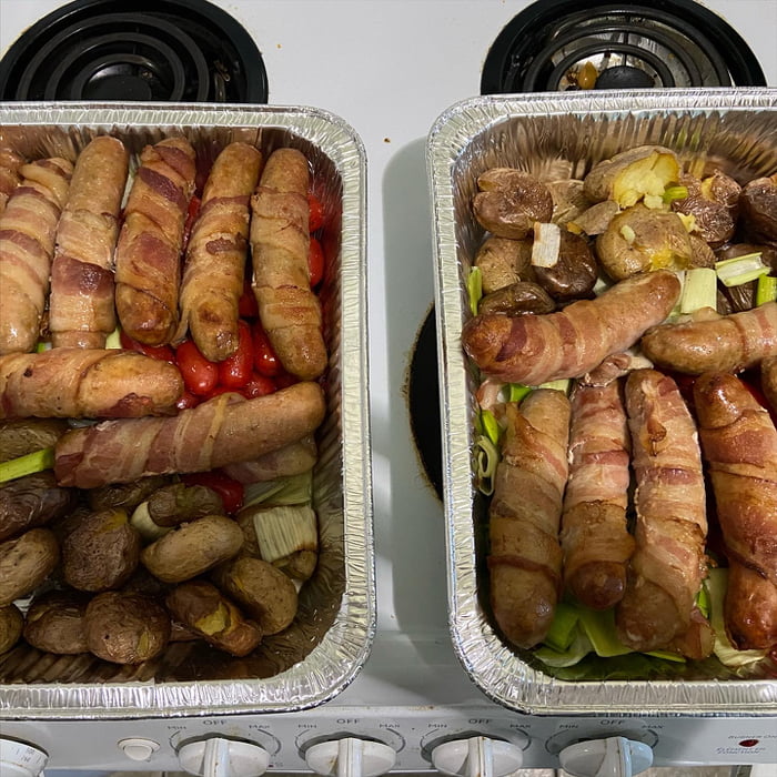 ‘Bangers and Smash’ from Heroes’ Feast cookbook. - 9GAG