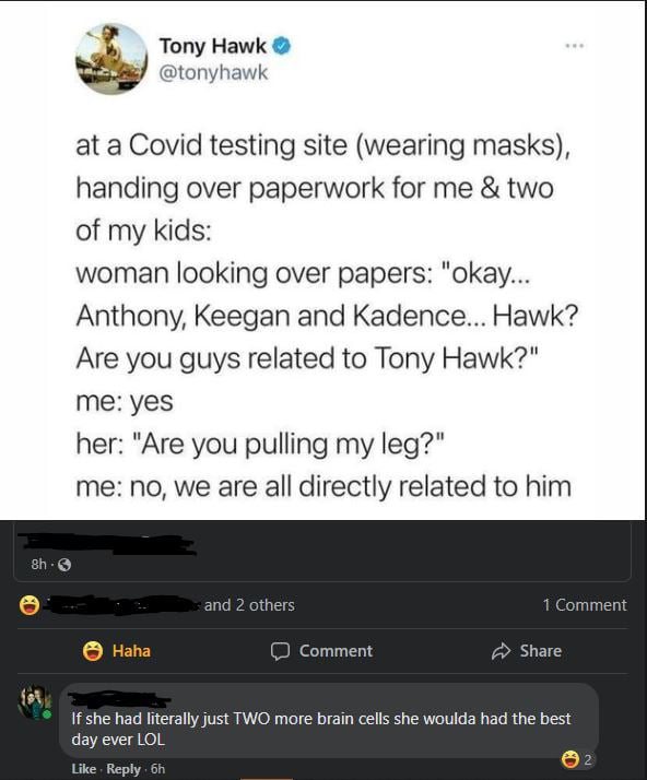 "Anthony" Hawk. - 9GAG