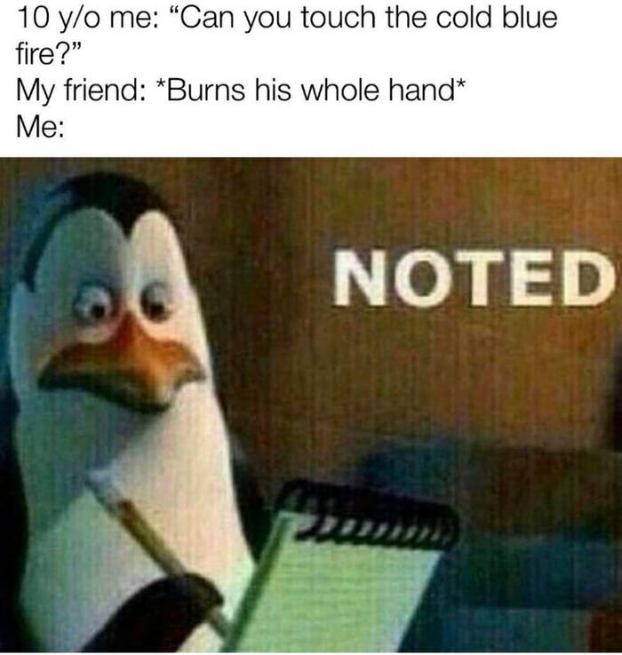The Cold Blue Fire... - 9GAG