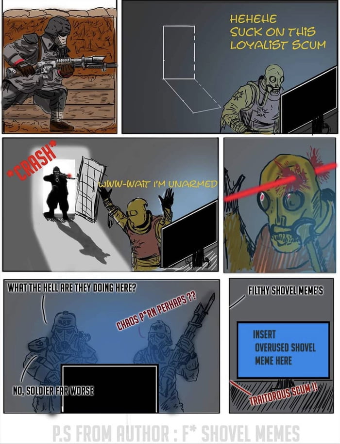 Looks like we got some Chaos filth posting memes in this section - 9GAG