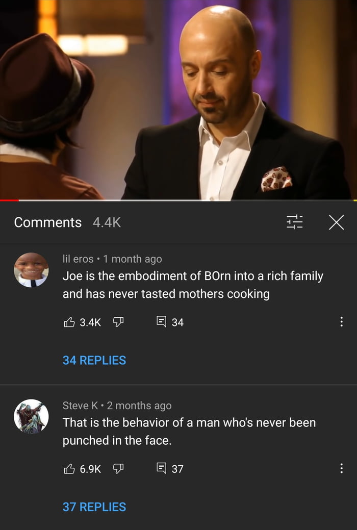 Everybody hates Joe from MasterChef - 9GAG