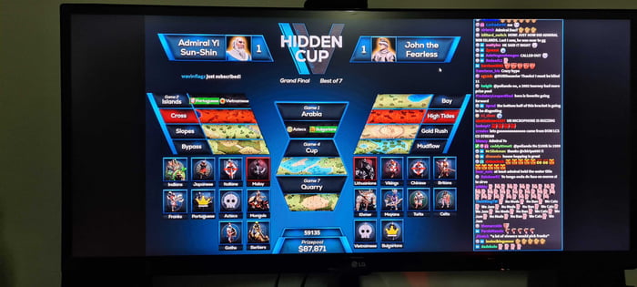 Age of empires 2 DE Hidden Cup final. 22 years old game still alive. - 9GAG