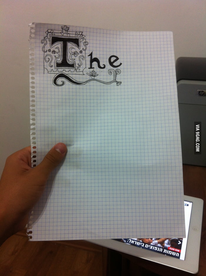Only 799 Words to go... - 9GAG