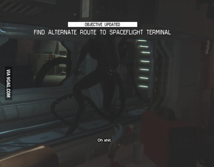 A valid response (Alien: Isolation) - 9GAG