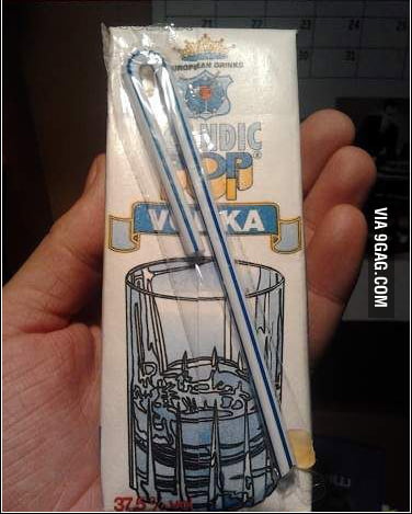 In Romania we have box Vodka. It’s 37.5% and it comes with a f*cking ...