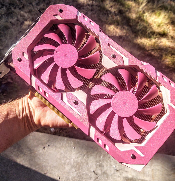 Pink Vomit RX580 8gb complete - 9GAG