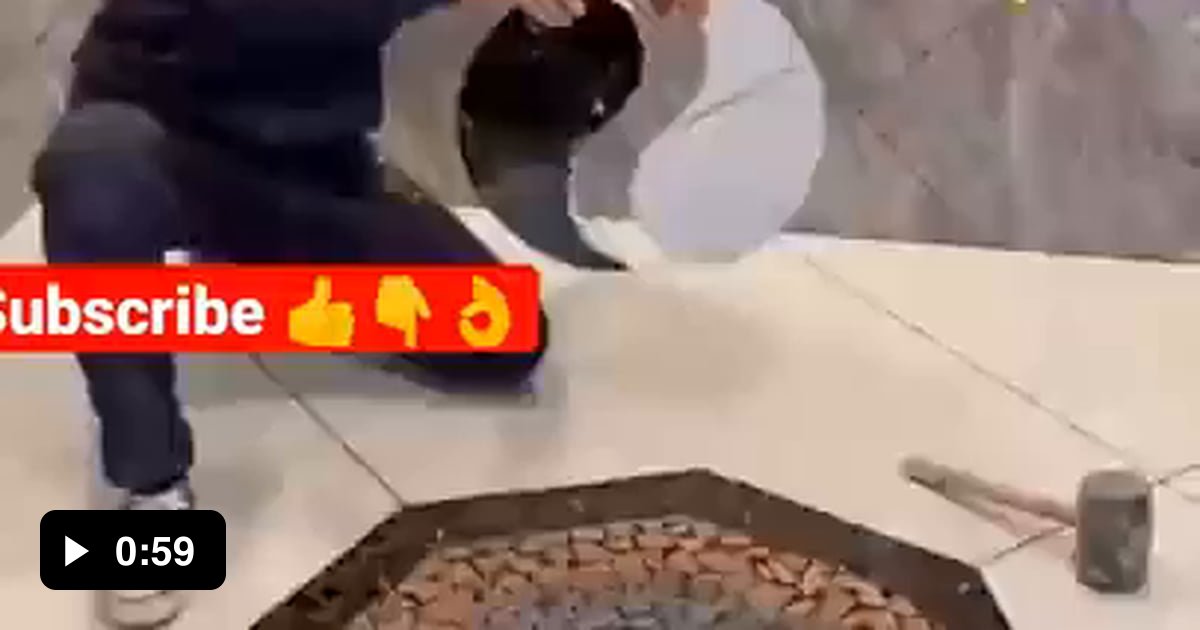 Man creates masterpiece from broken floor tiles - 9GAG