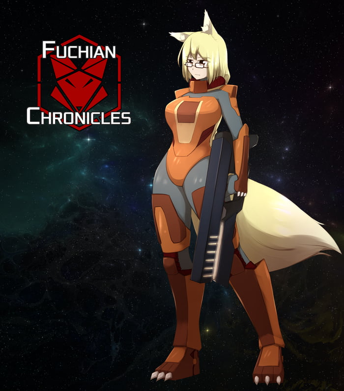 Space Fox Waifu from my Sci-Fi JRPG Fuchian Chronicles on Steam - 9GAG