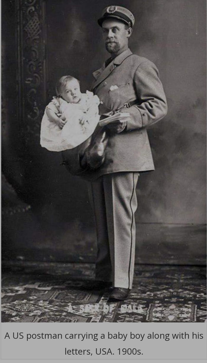 For a brief period of 6 years , it was possible to mail a baby or a ...