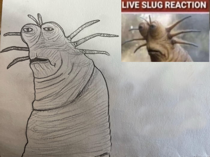 Live slug reacting to Claude - 9GAG