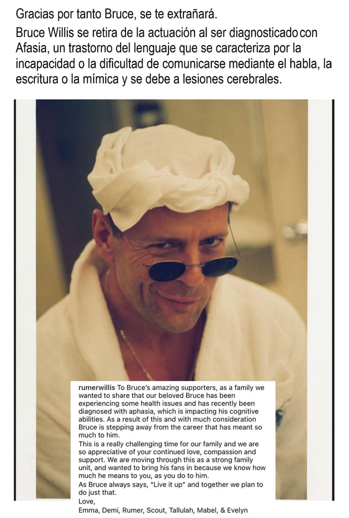 Gracias por tanto Bruce. - 9GAG