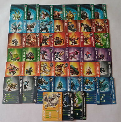 Does anyone know of a list/order these Skylander character cards go in ...
