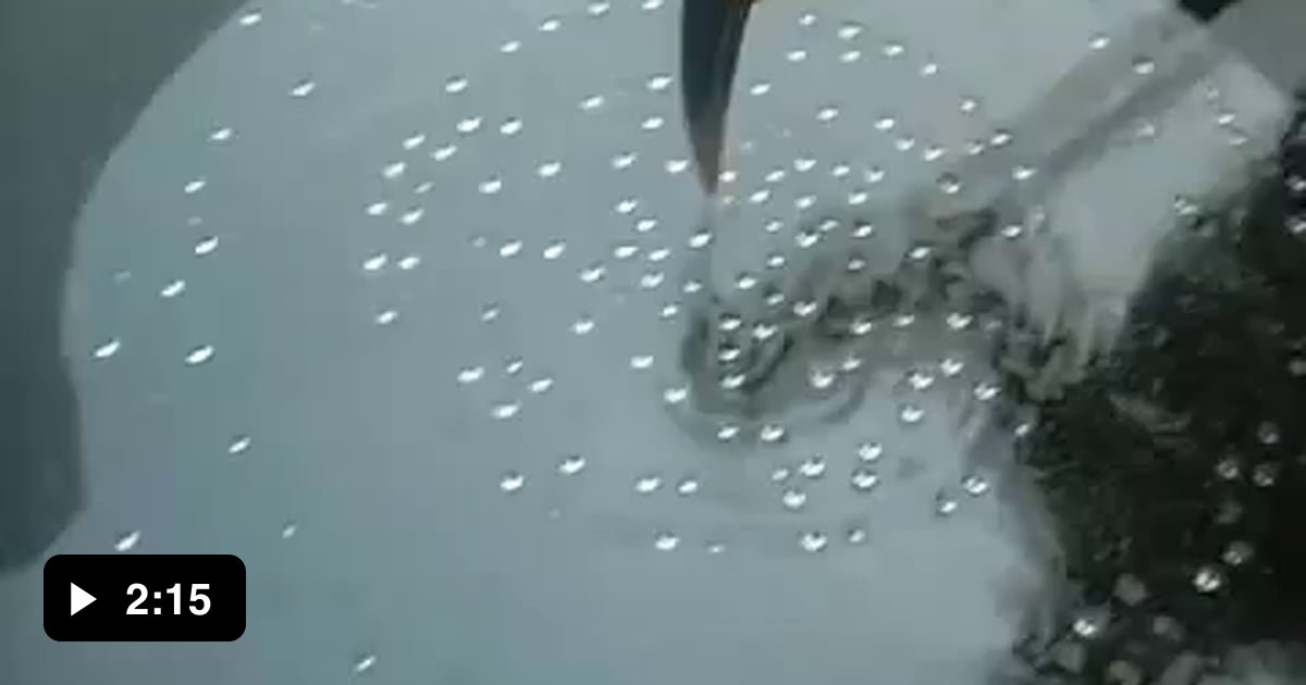 Methane pockets in a frozen lake - 9GAG