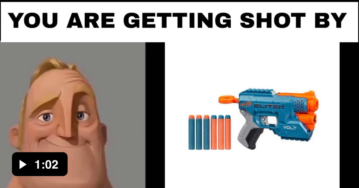 Imagine getting shot by these - 9GAG