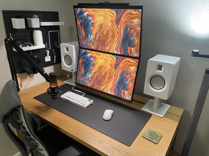 Recently finished basement setup - 9GAG