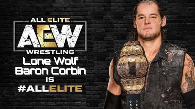 Lone wolf Baron corbin to AEW confirmed 🐺 - 9GAG