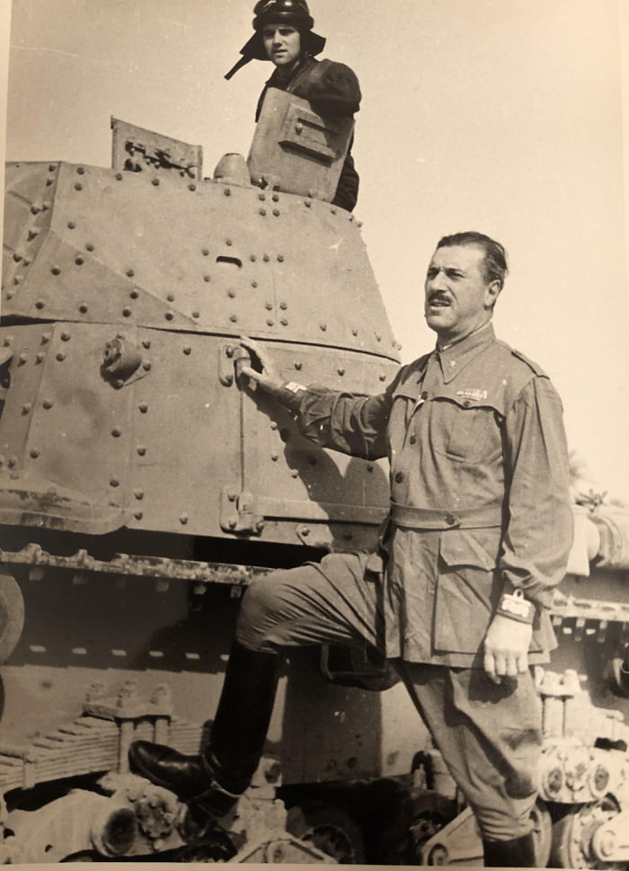 Brigadier General Mario Balotta, commander of the Italian 132nd ...