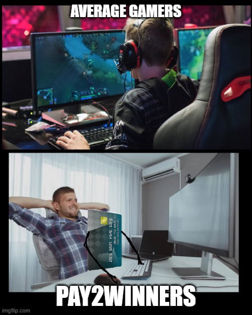 Name pay2win games in the comment section - 9GAG