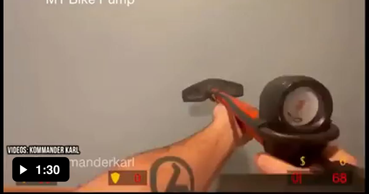 Reloading household objects first-person-shooter style (Credits ...