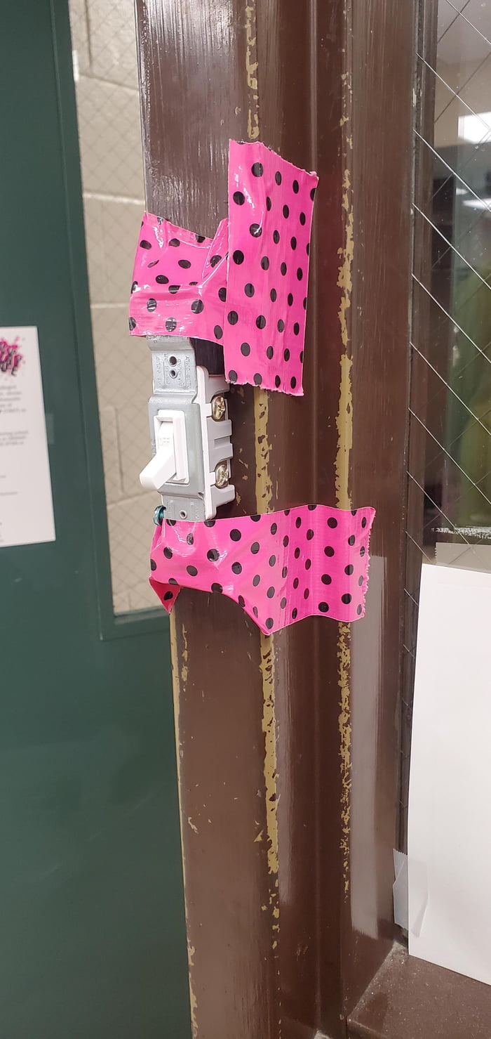 Installed the light switch boss - 9GAG