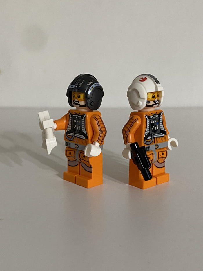 Odd how the only Rebel Pilots to date with arm printing are in the UCS ...