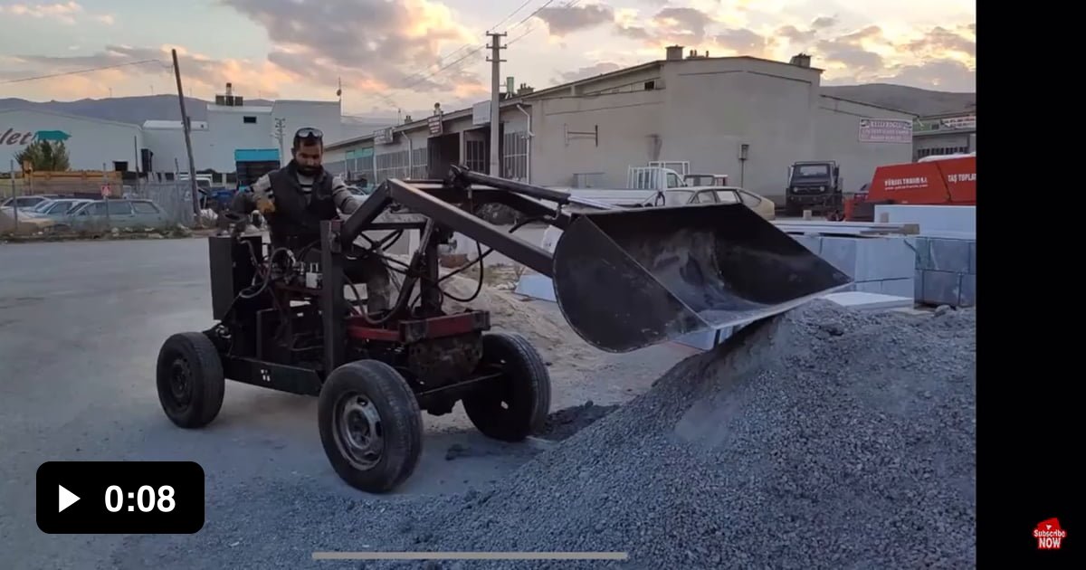 We designed mini loader - 9GAG