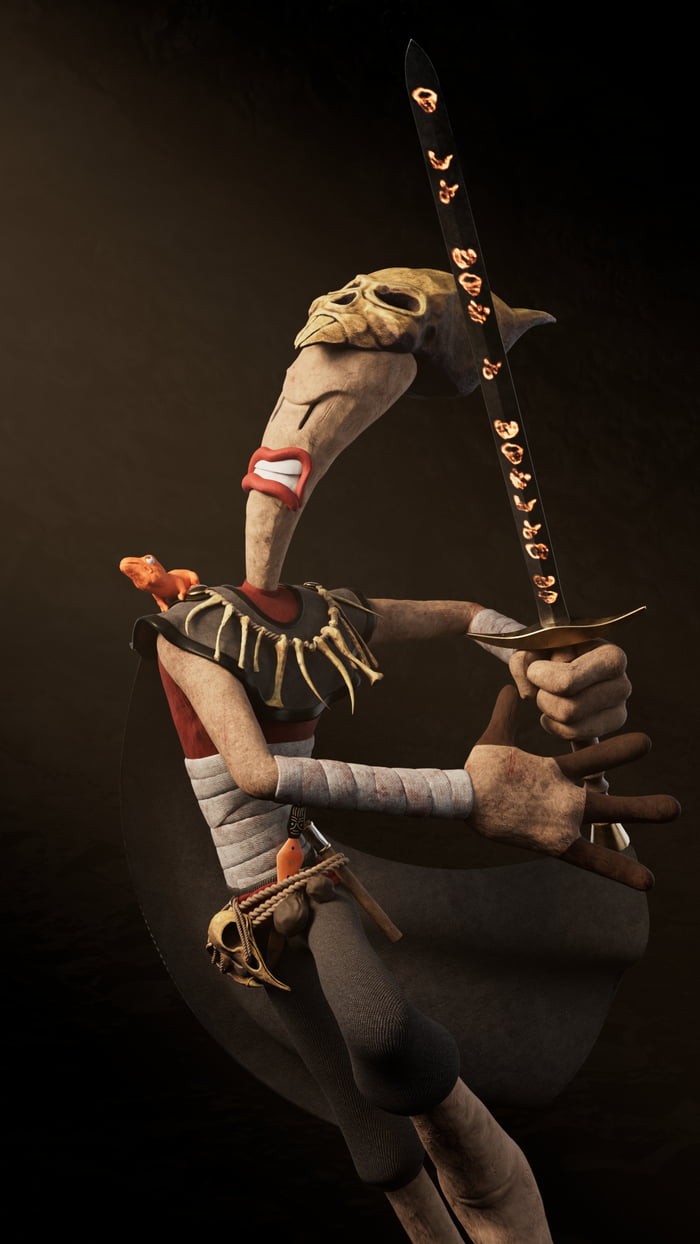 Made this klayman warrior a while back. What you all think? - 9GAG