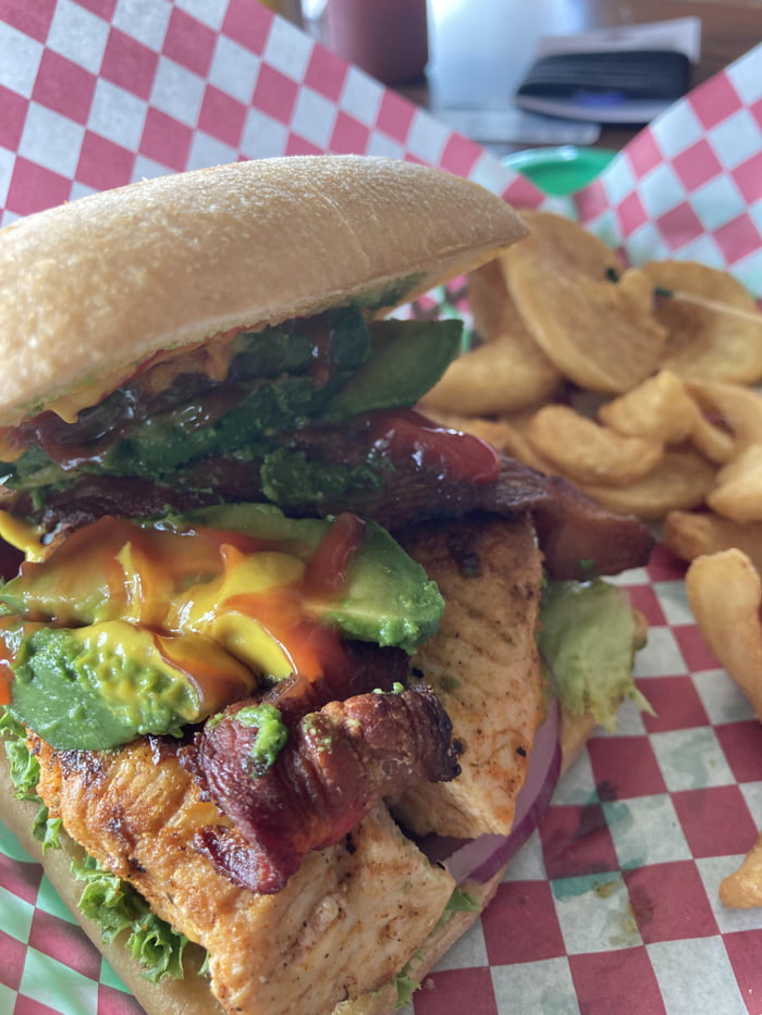 Just a lil chicken, avocado, bacon ranch!!!! In Walsenburg Colorado at ...