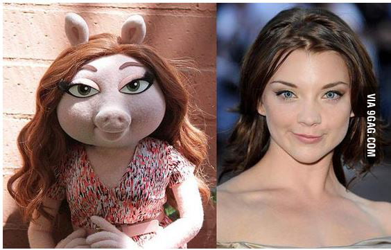 Kermit's new girlfriend looks familiar. - 9GAG