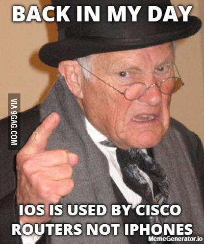 CISCO IOS - 9GAG