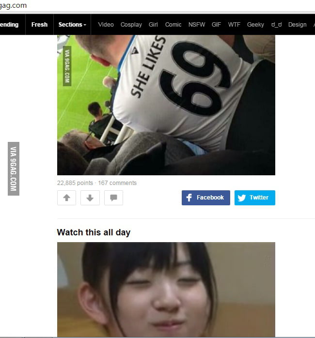 She likes it xD Yeah She Really Do - 9GAG