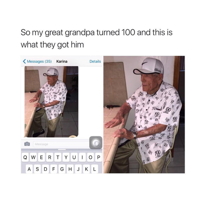 Happy birthday grandpa! - 9GAG