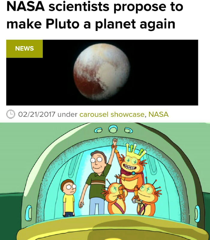 Make Pluto great again!! - 9GAG
